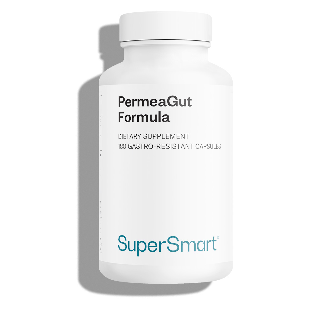 PermeaGut Formula – 180 Gastro-Res. Caps. | SuperSmart